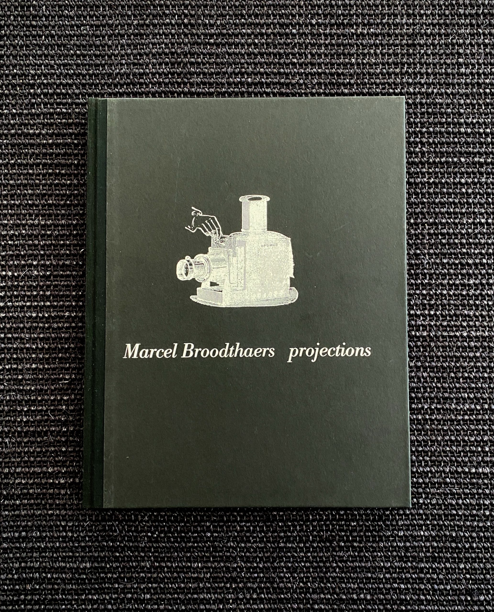 Marcel Broodthaers projections - Benoit Waterkeyn